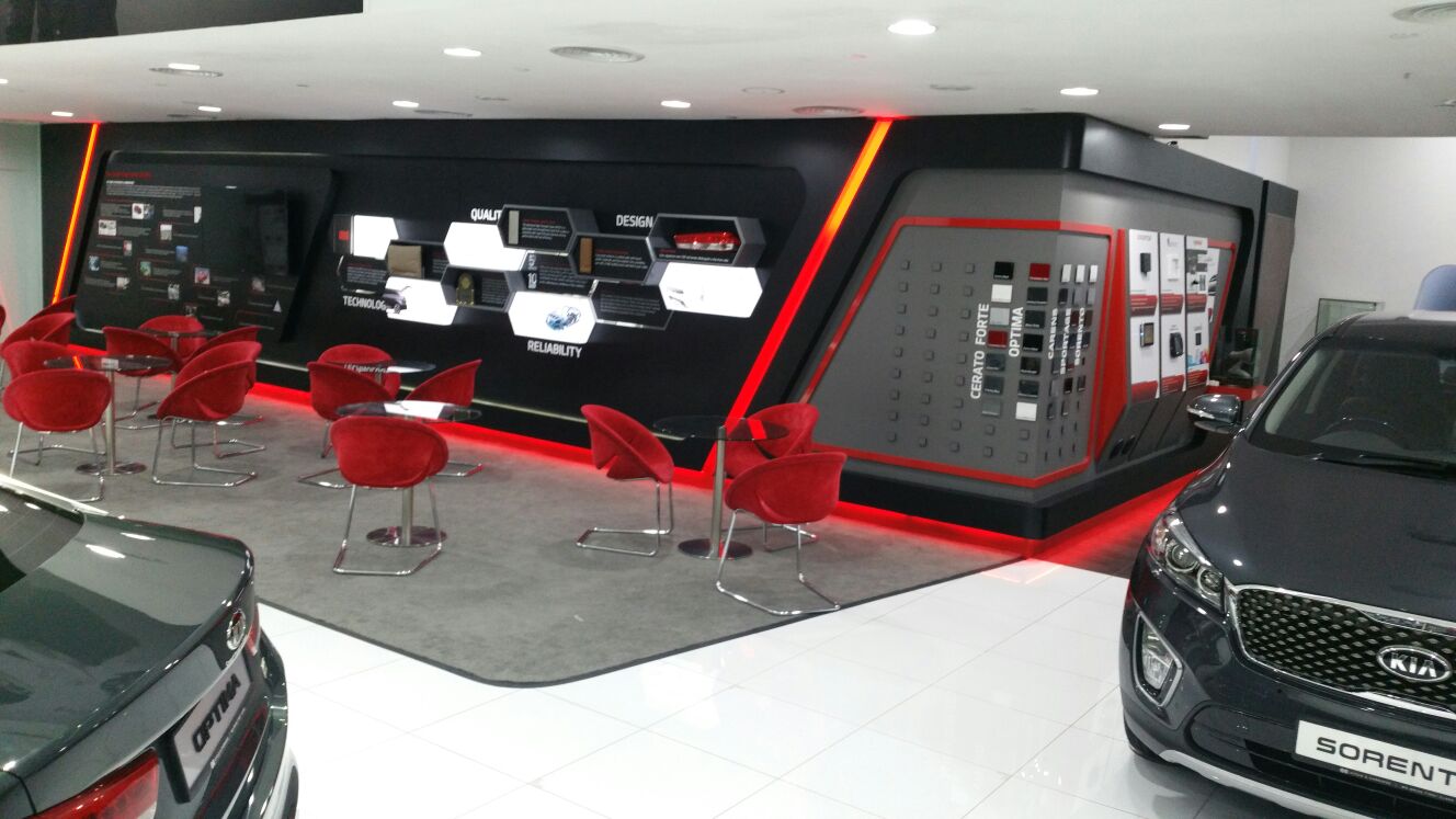 Team Synergy | Kia – Showroom Facelift 2016